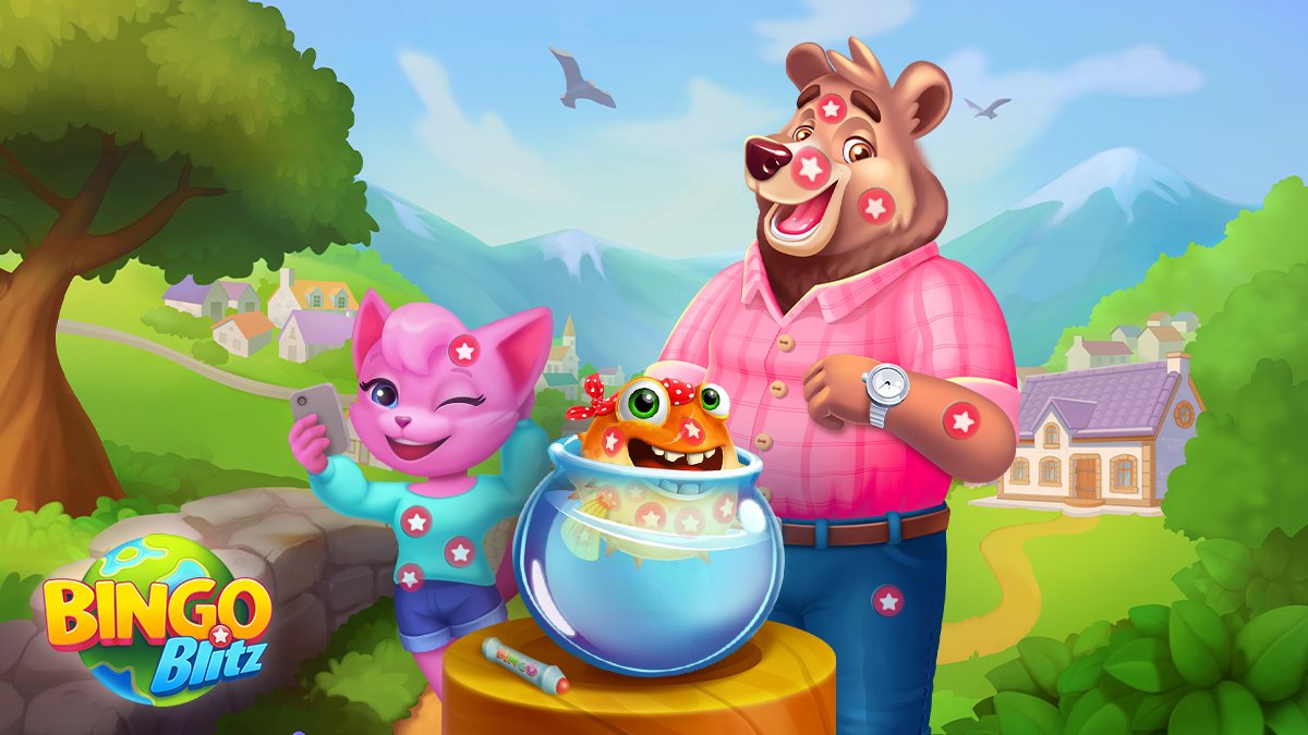 BINGO Blitz on X: Who knew they had stickers in fairytale land🍆 Entenda ...