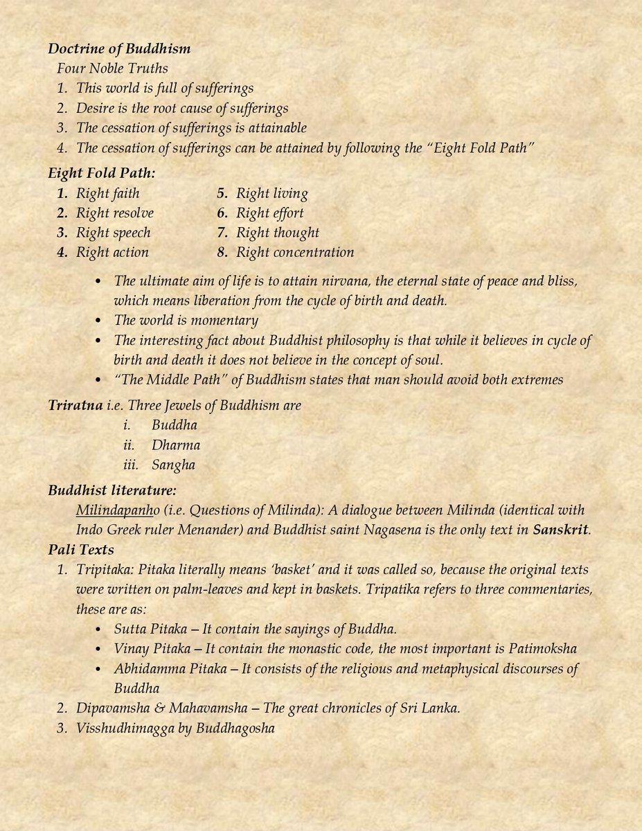 Ancient History Short Notes 👇 -Helpful for UPSC CSE Prelims -A Must ...