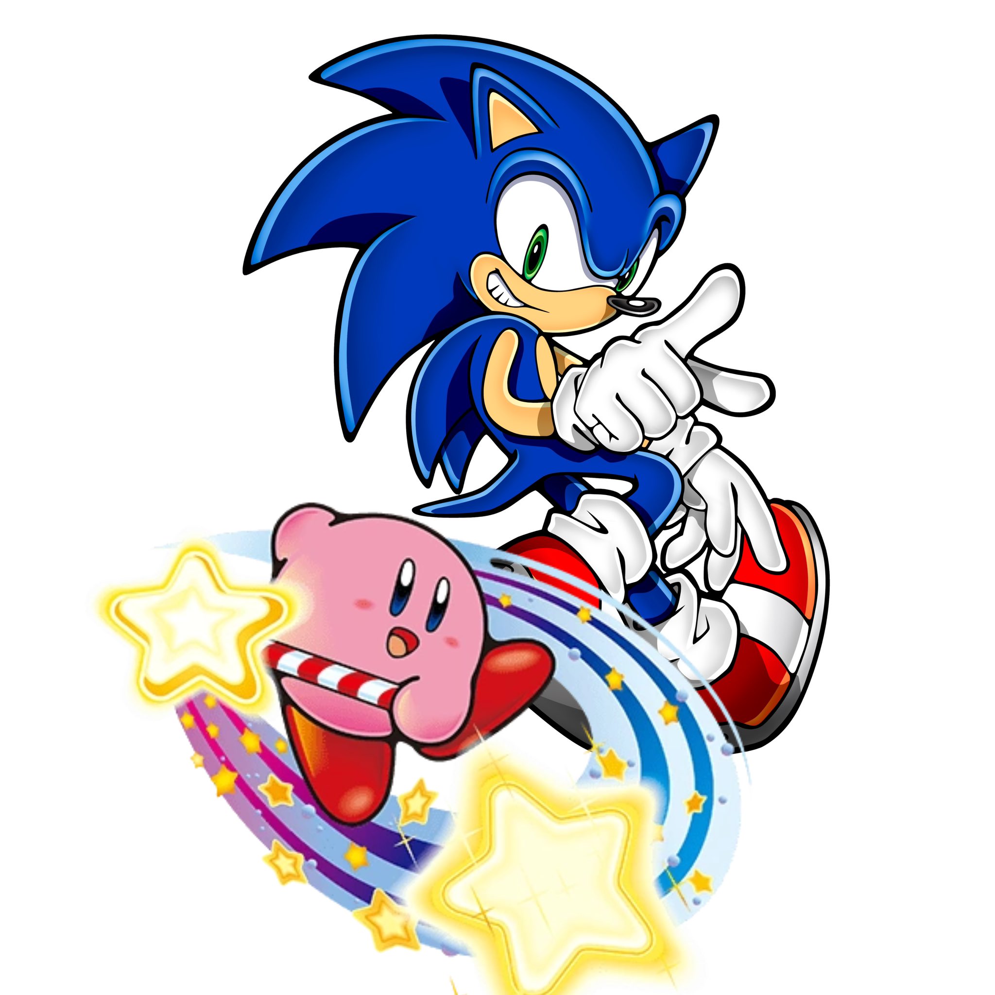 Kirby Y Sonic