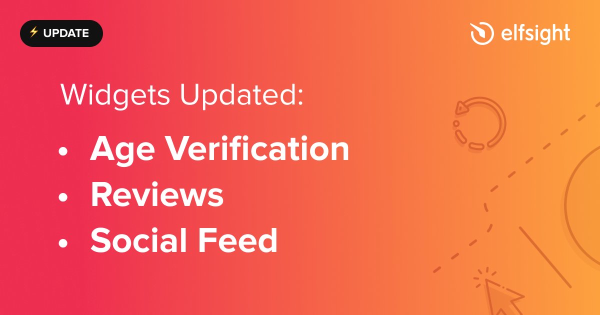 Elfsight Age Gate Age Verification Widget Add A Verification Form On