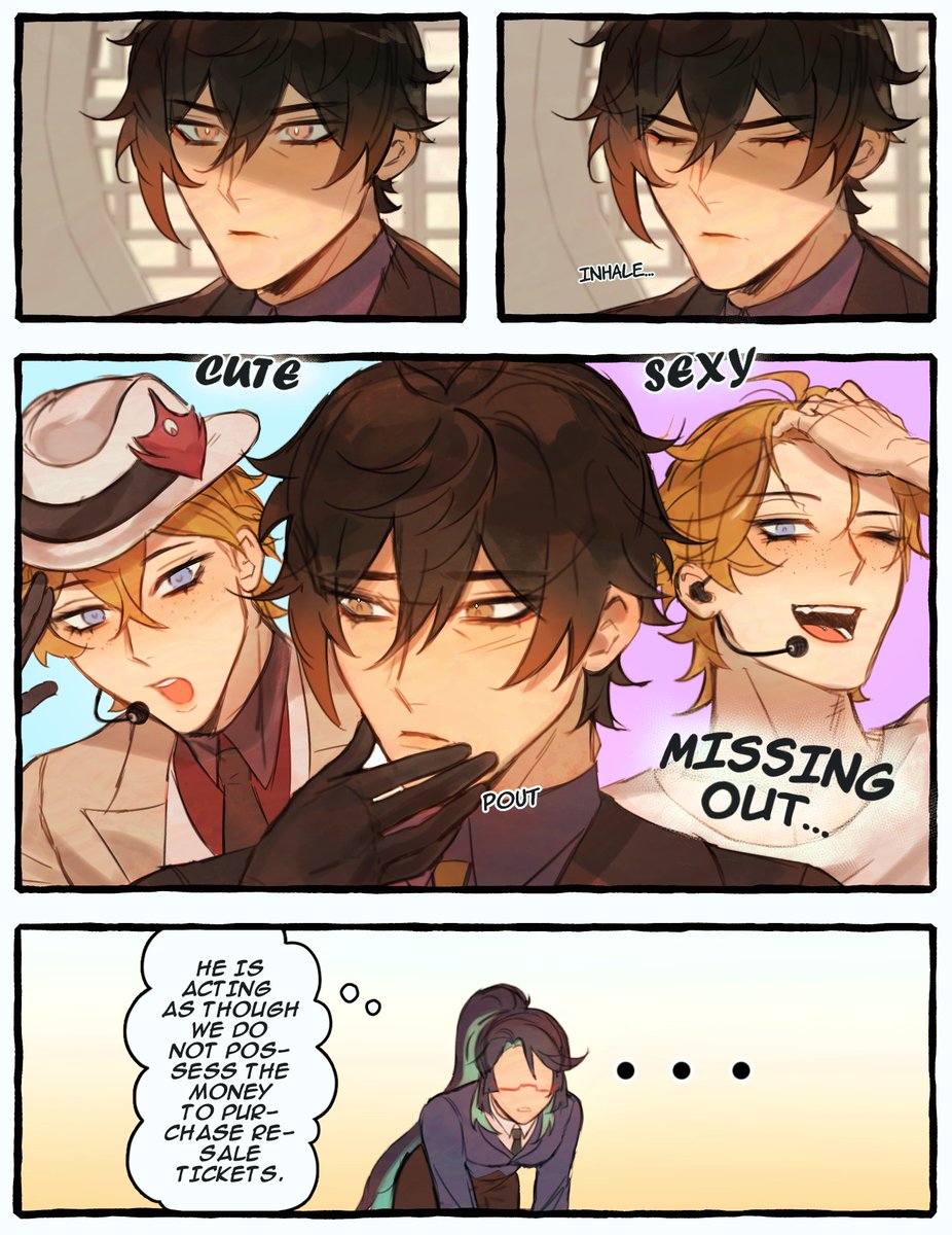 「intimidating gang leader experiences the t*cketm*ster strugg」after ...