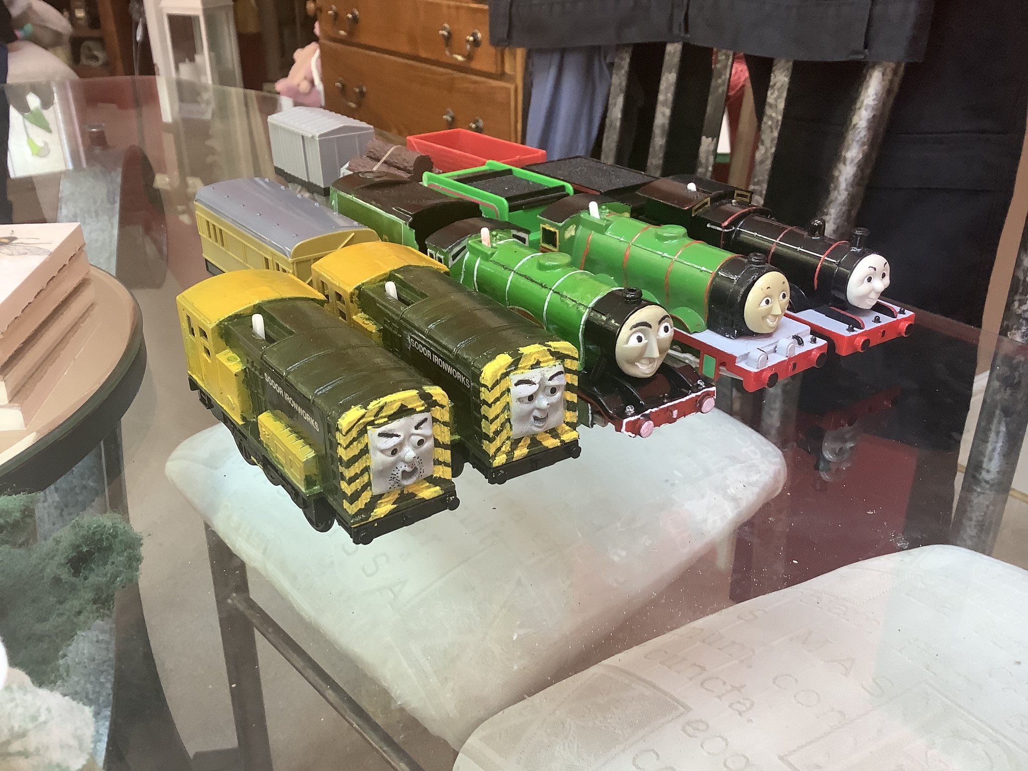 Thomas Trackmaster Bert Tootally Thomas Wooden Railway Iron 'Arry