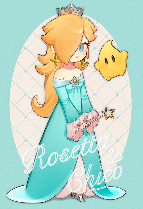 「luma (mario) blue dress」Fan Art(Popular)