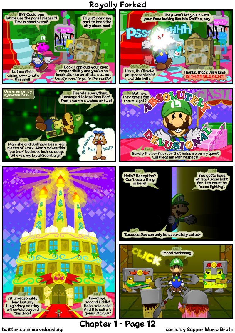 Paper Luigi The Marvelous Compass Paper Luigi: The Marvelous Compass