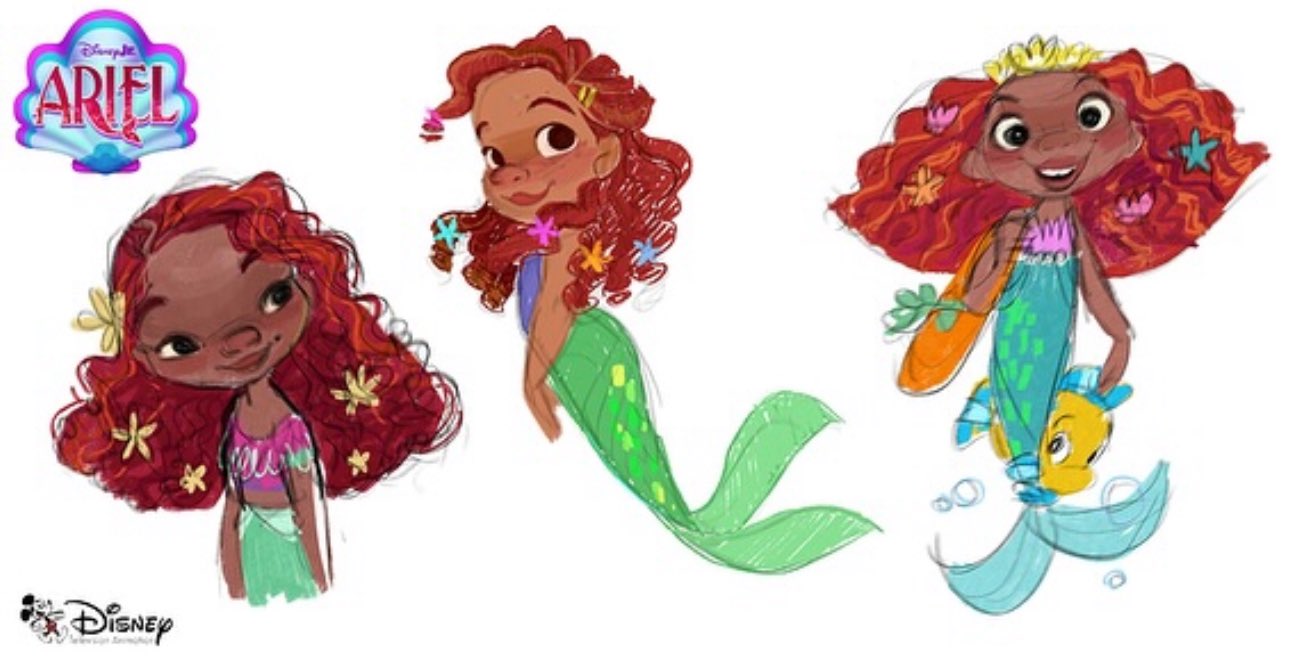 Disney Concept Art Ariel