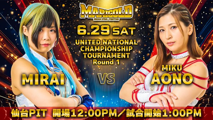 Marigold: MIRAI y Miku Aono no pueden eliminarse | Superluchas