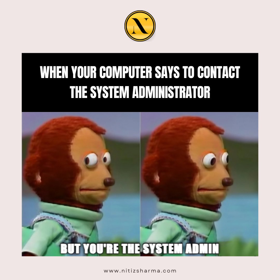 System Admin Memes Windows Memes · ProgrammerHumor.io