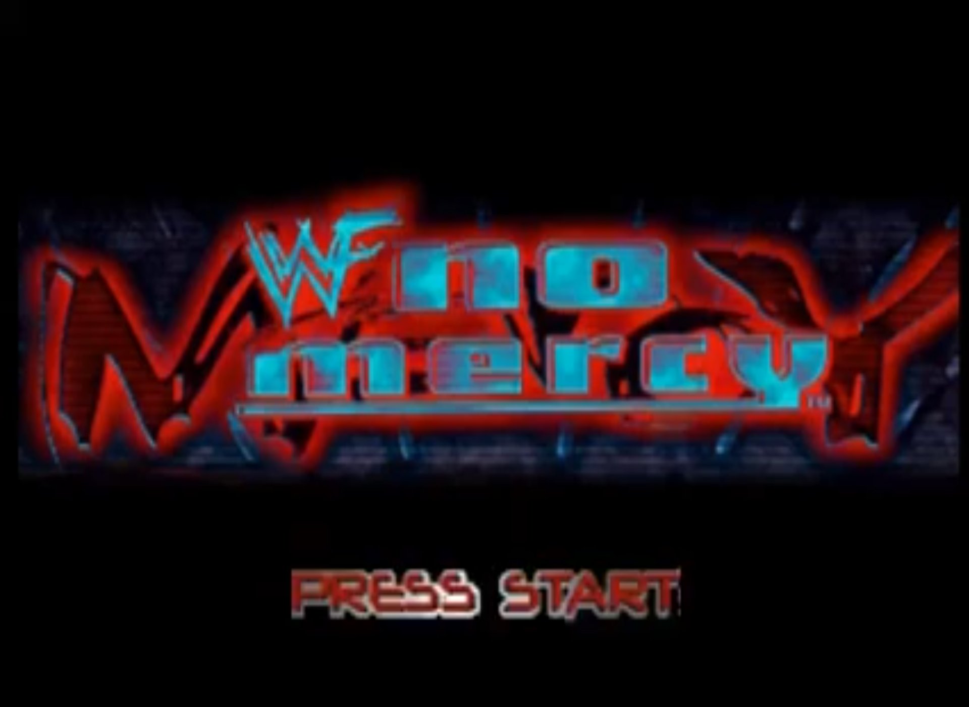 Wwf No Mercy Logo