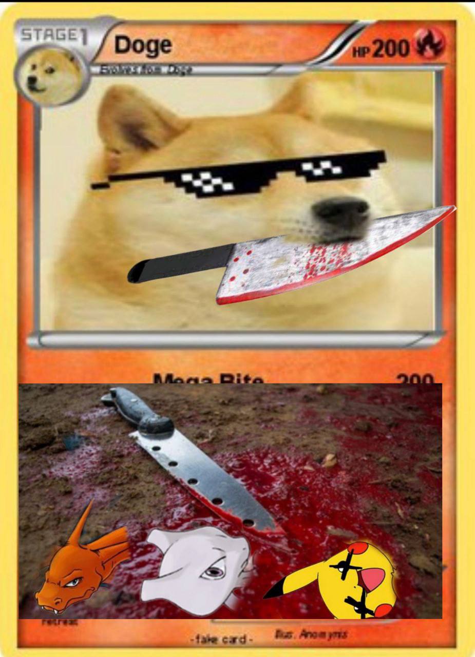 Doge Memes Pokemon
