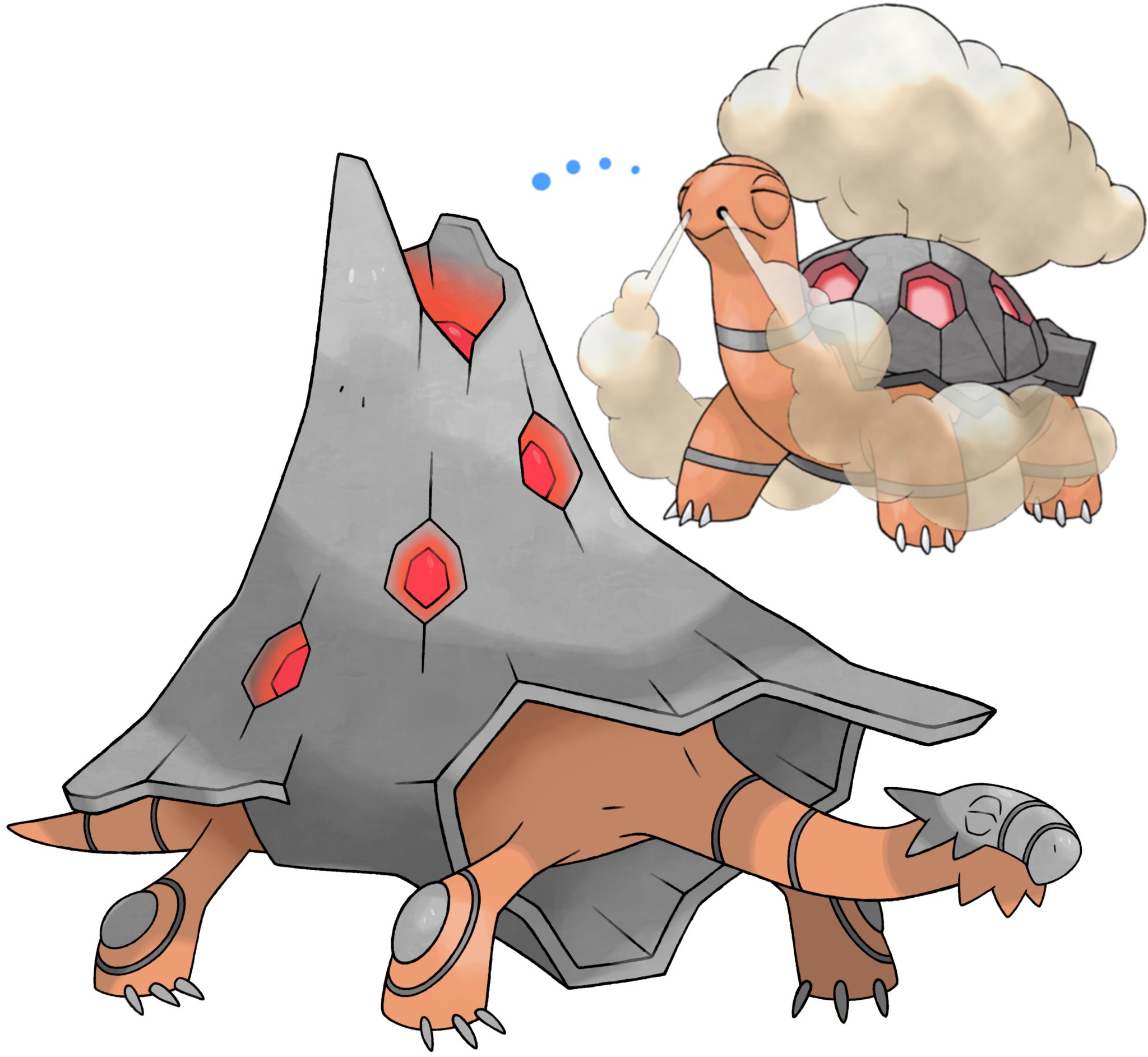 Volcano Pokemon Volcanion | Pokédex