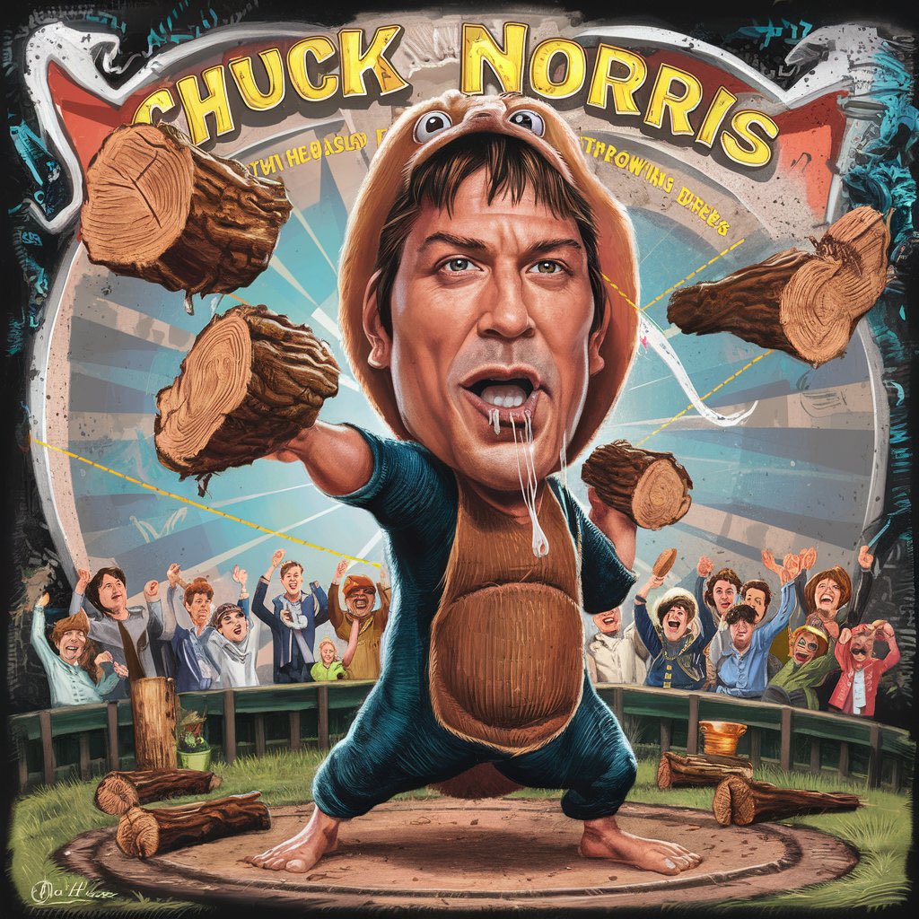 How Much Wood Could A Woodchuck Chuck If A Woodchuck Could Chuck Norris
