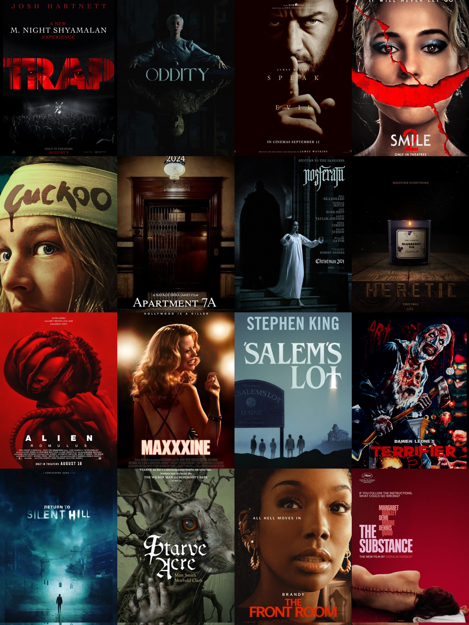 Cartel De La Película La Cosa 2024