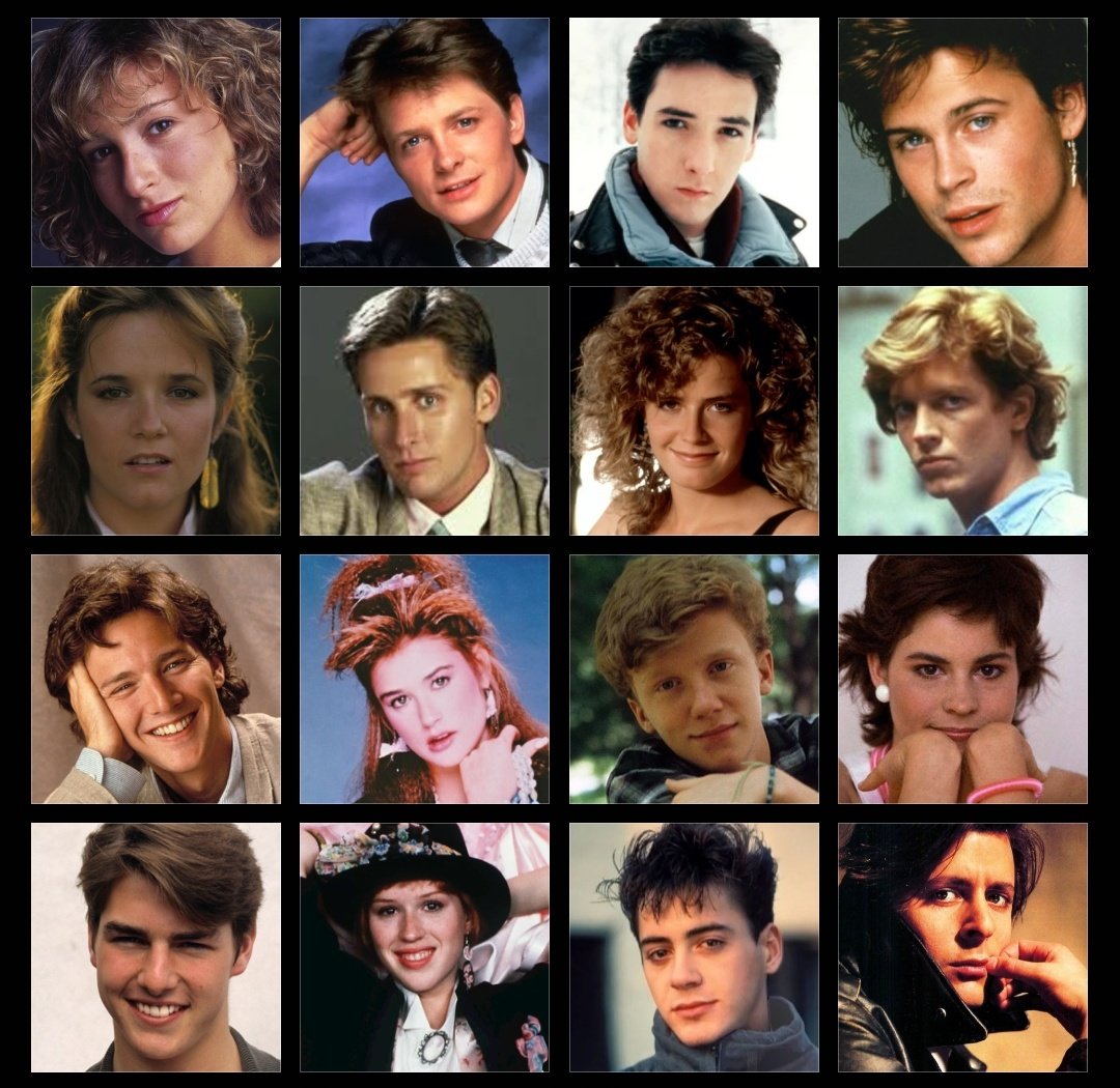 Young Actors Of The 80s The 10 Greatest '80s Teen Movie Stars,