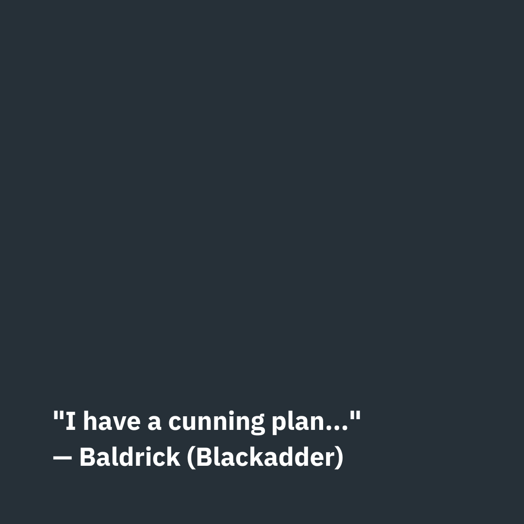 Cunning Plan Memes Evil Toddler Meme Imgflip