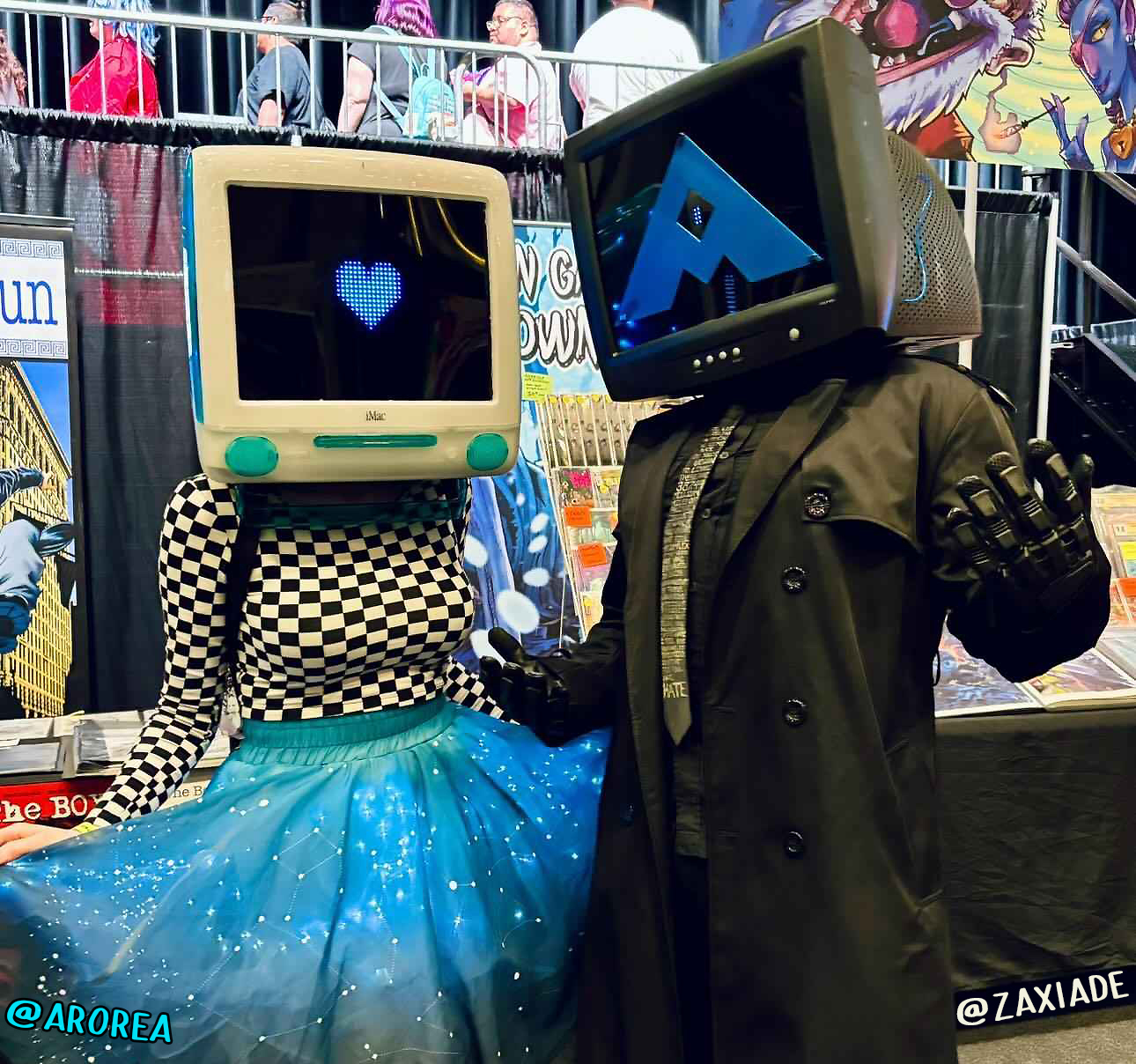 Computer Head Cosplay