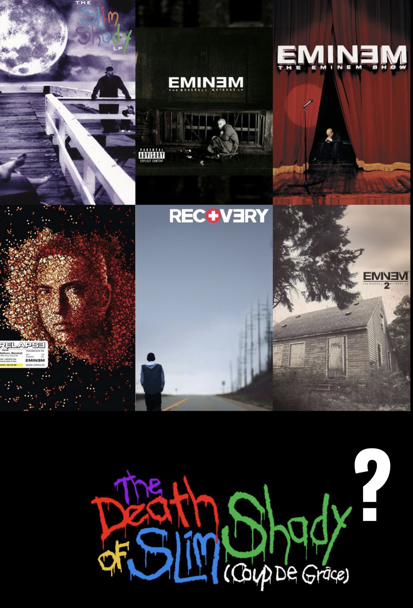 Eminem Album Covers Wallpaper