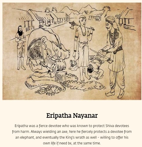 🔥Nayanmars, a group of 63 revered mystics,were renowned for their ...