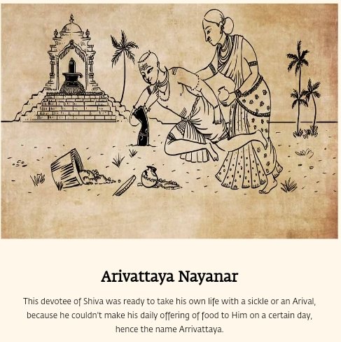 🔥Nayanmars, a group of 63 revered mystics,were renowned for their ...