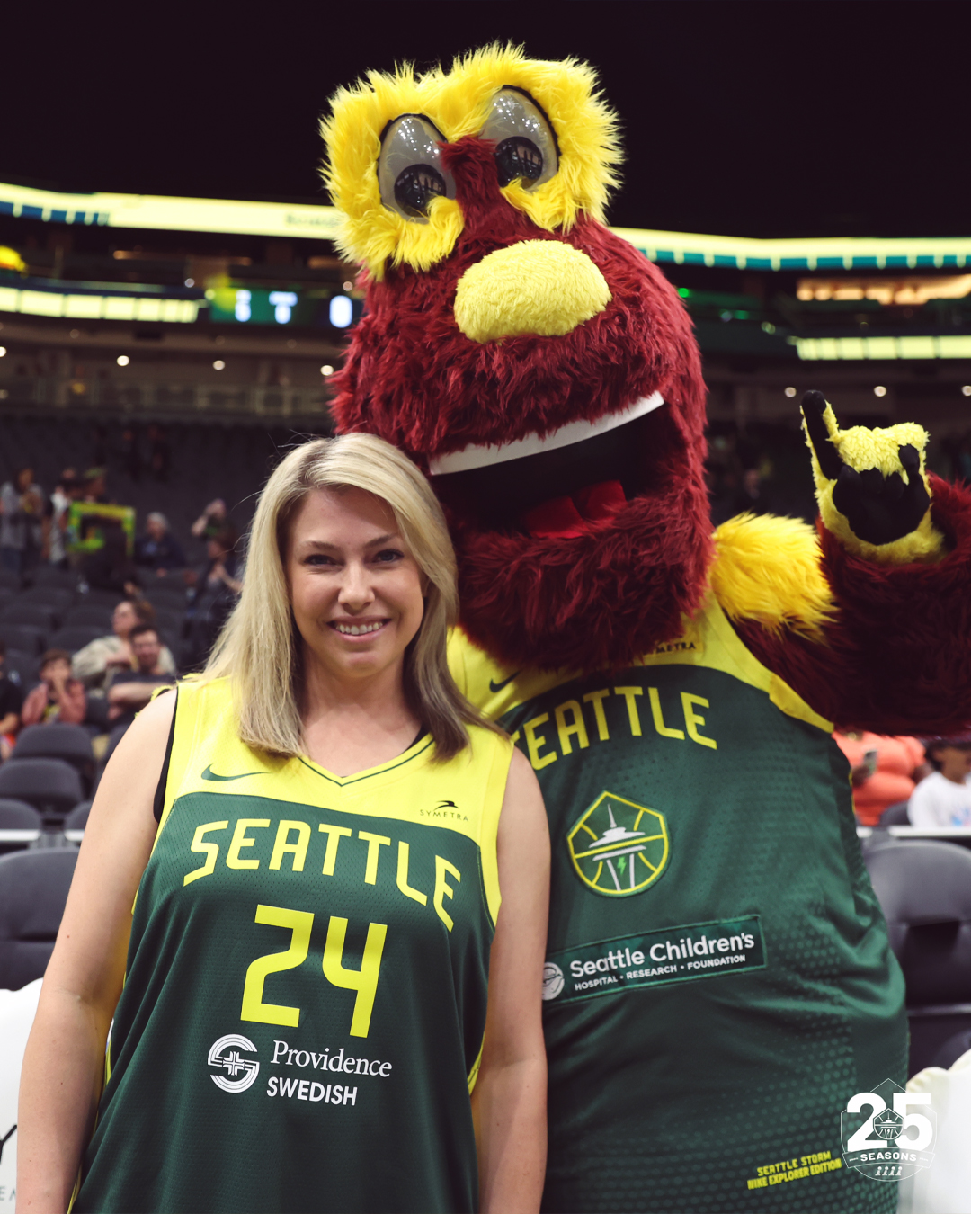 Seattle Supersonics Mascot Seattle Storm On X: "Say Hello To Tonight's