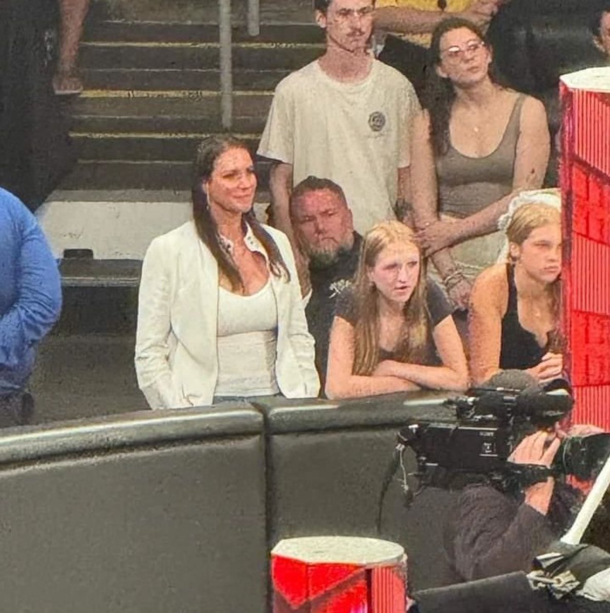 Stephanie Mcmahon Daughters 27 Stephanie Mcmahon Kids Stock Photos,