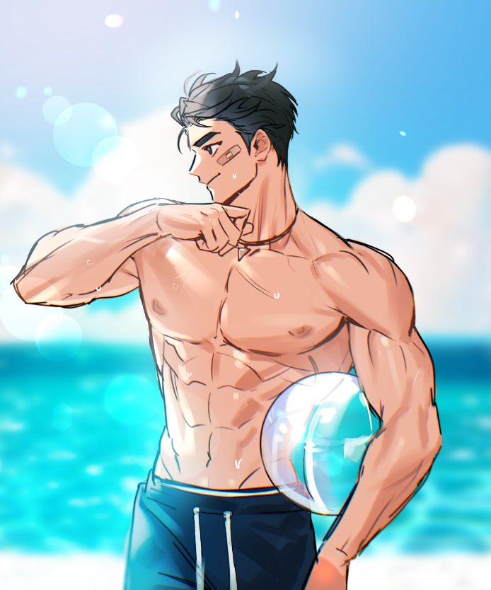 「By 」|범のイラスト