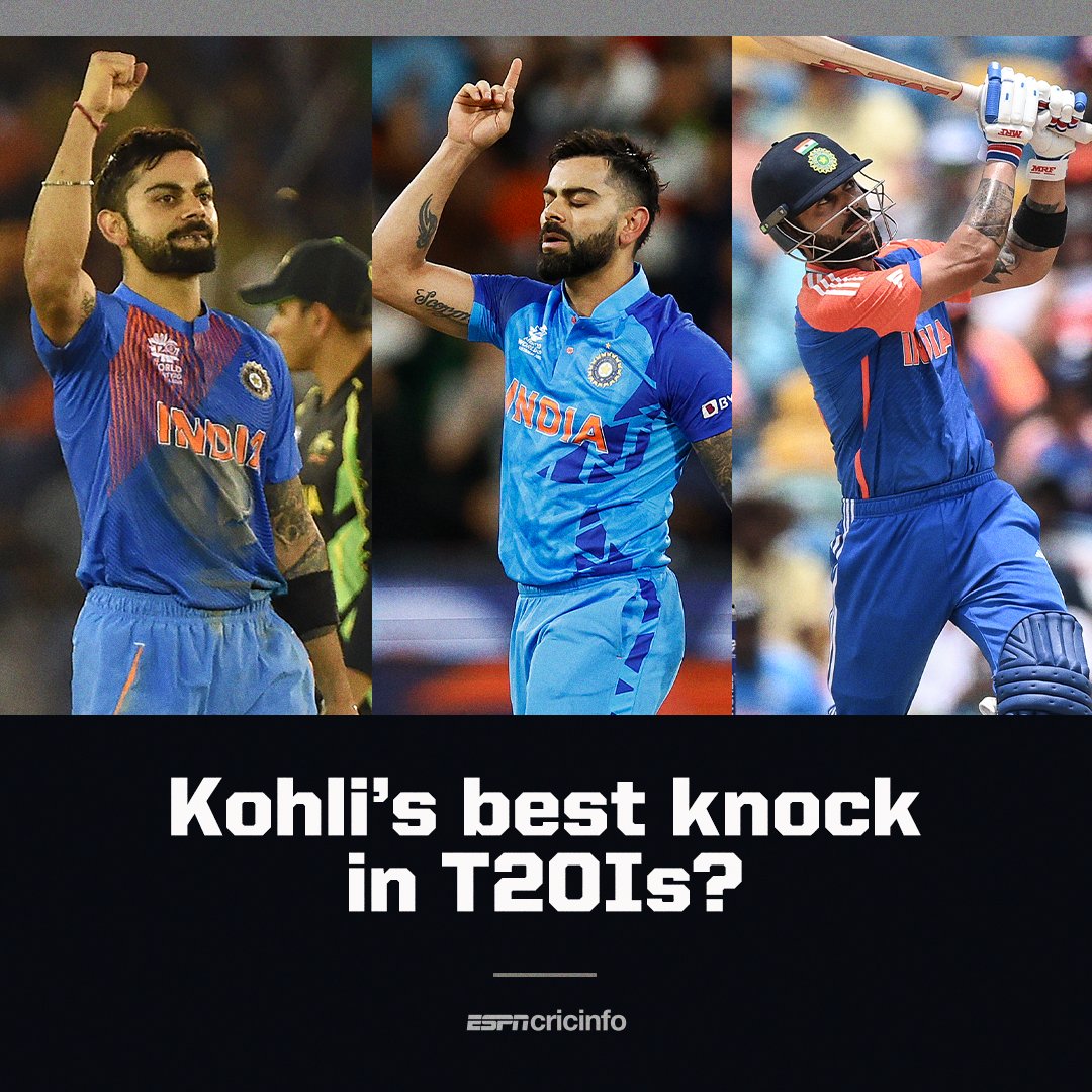 Not easy, but if you had to pick just one ☝️ #T20WorldCup #ViratKohli ...