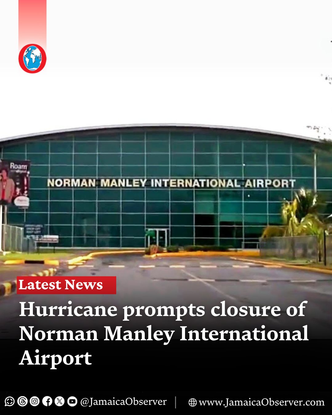 Norman Manley International Airport Inundation Of Sangster