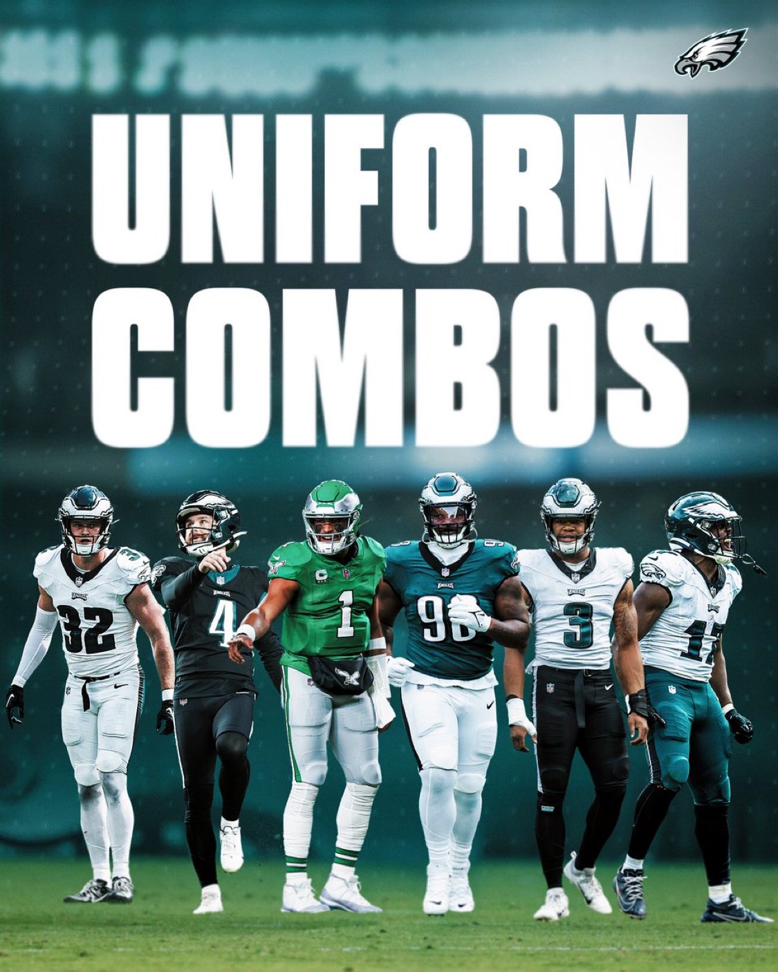 Eagles New Uniforms 2024