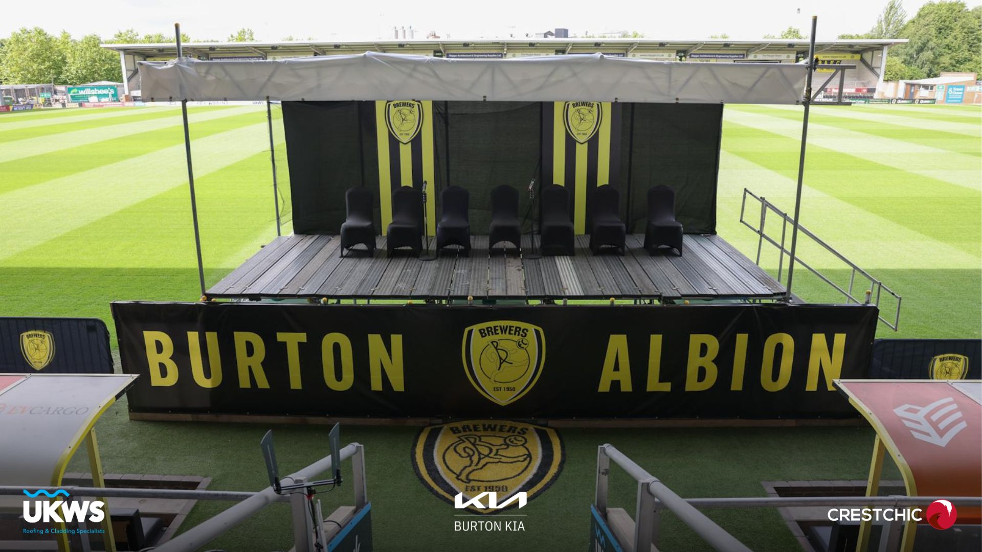 Burton Albion Stadium Wedding Burton Albion FC | Pirelli Stadium