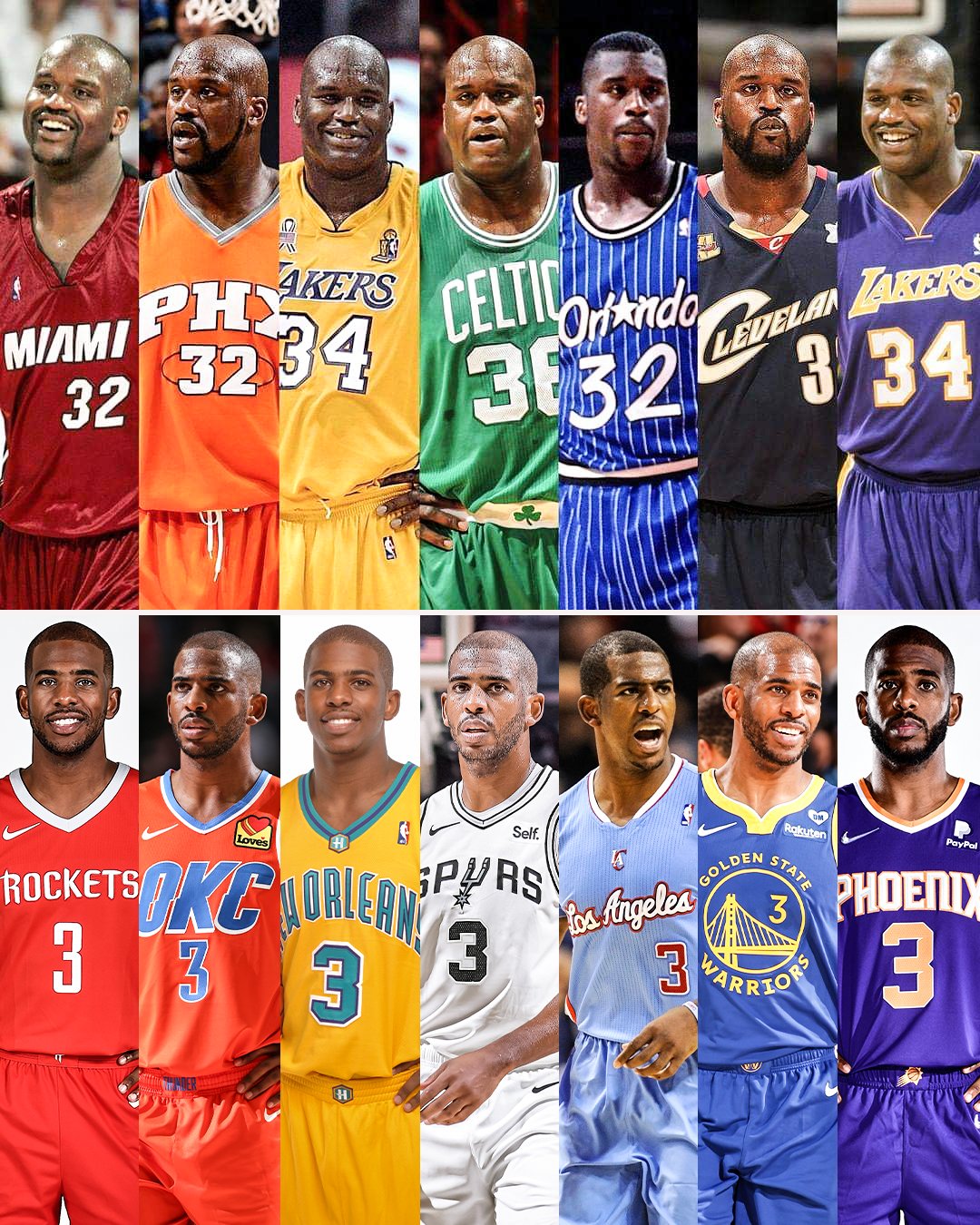 CP3 got his own rainbow now