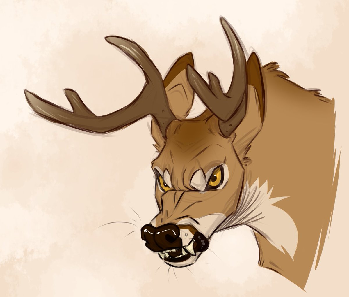 Star X begging people to draw deer like this more often https t 9lZ1GfbewG X
