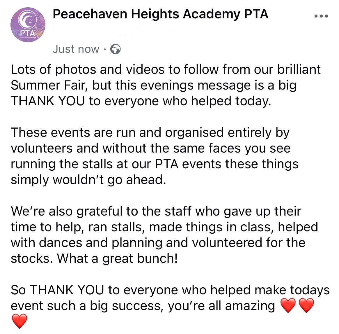 Welcome to Peacehaven Heights