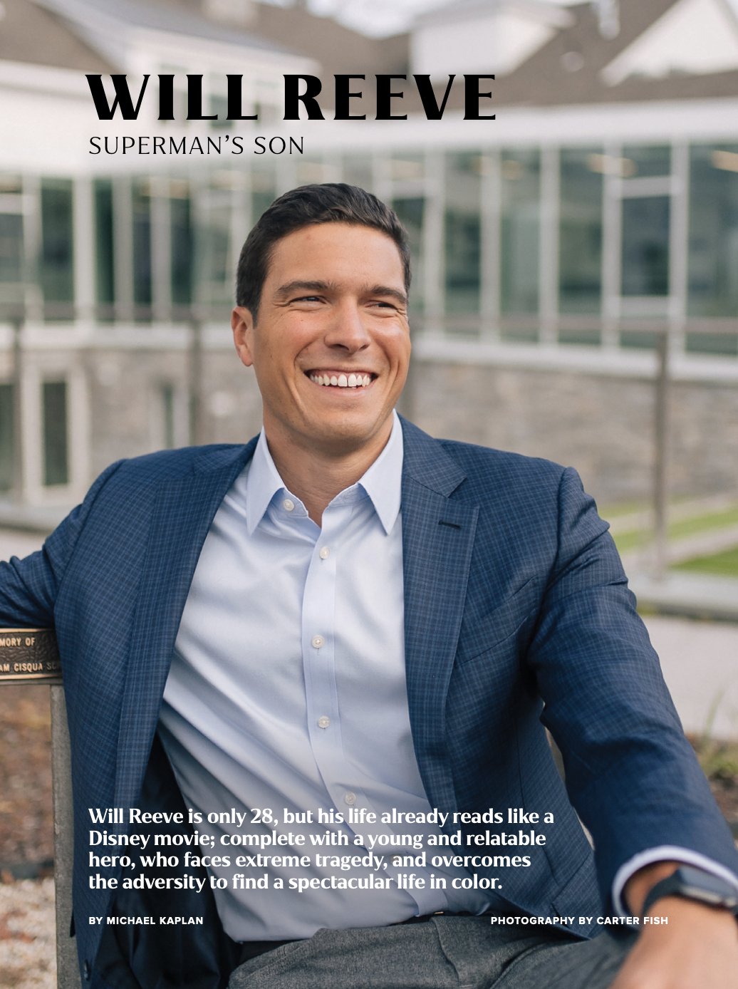 William Reeve 2024 Posted @withregram • @people Christopher Reeve's