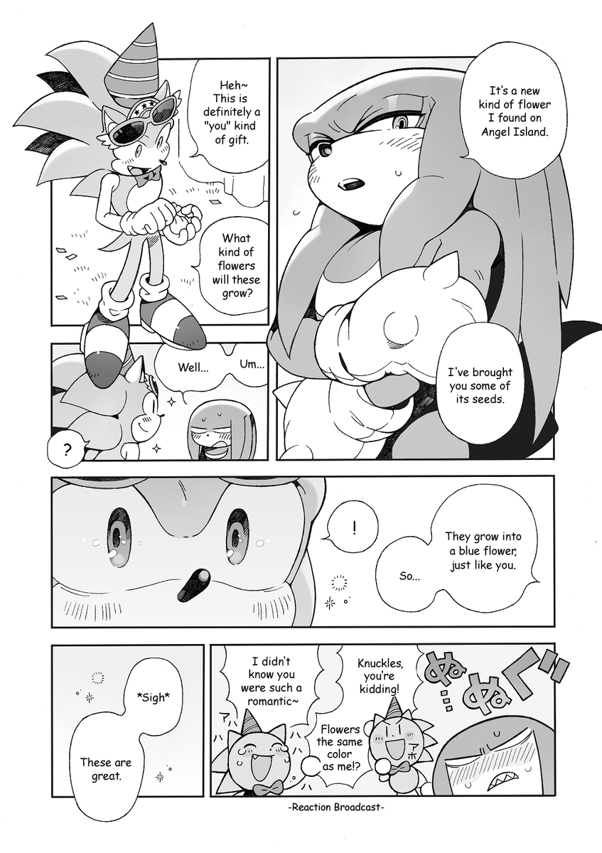 ソニフェス #sonknux 展示漫画のサンプル…です… 」rokuro(happy)💙 ️🌭の漫画