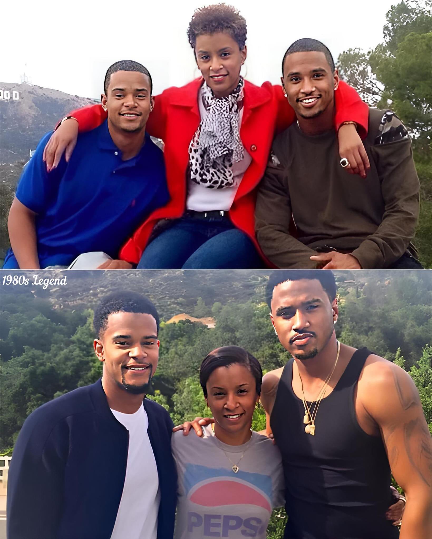 Trey Songz And His Brothers