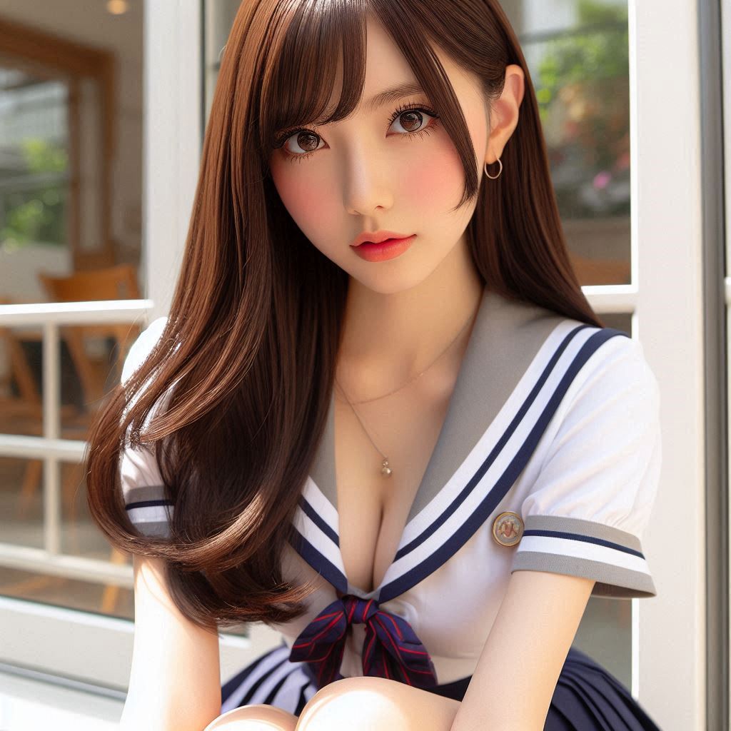 wakame｜九鬼若芽｜AI美少女白書(@kukiwakame_ai) さんの裏垢画像・動画 – 裏垢女子ランキングナビ