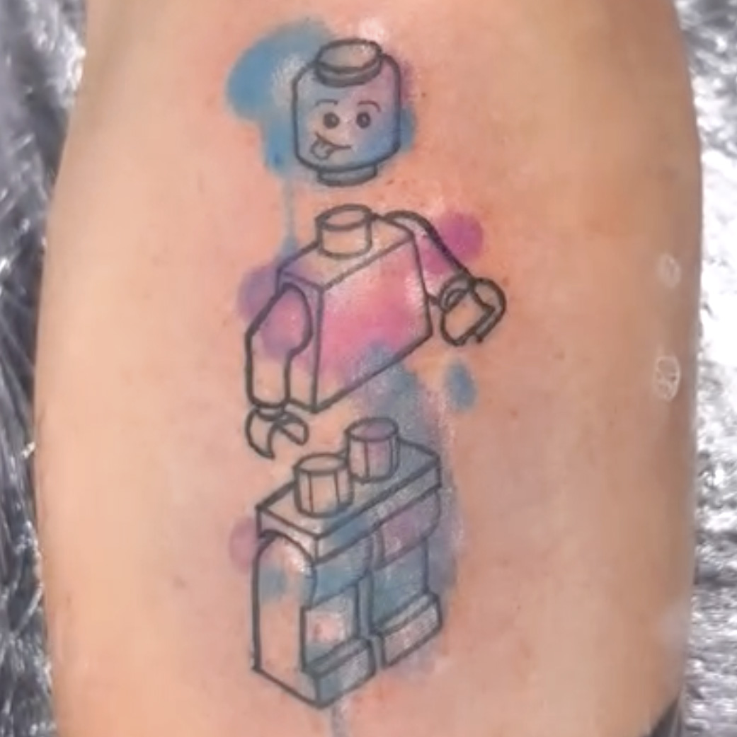 Lego Minifigure Tattoos