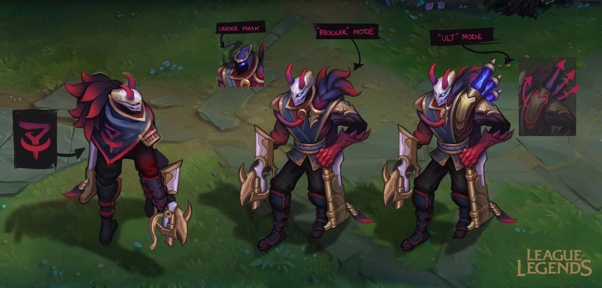 Jhin Blood Moon Jhin And Thresh The Blood Moons | League Of Legends