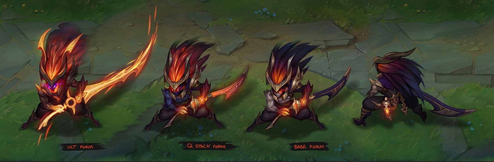 Fan Del Concepto De Yasuo De Demonblade DietSoda | Spirit Blossom