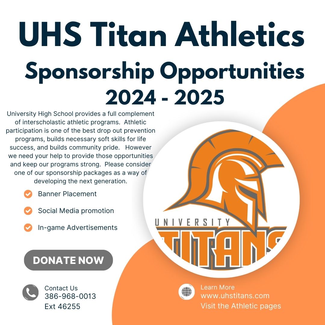 University High School Orange City Logo Homecoming 🕺🏿