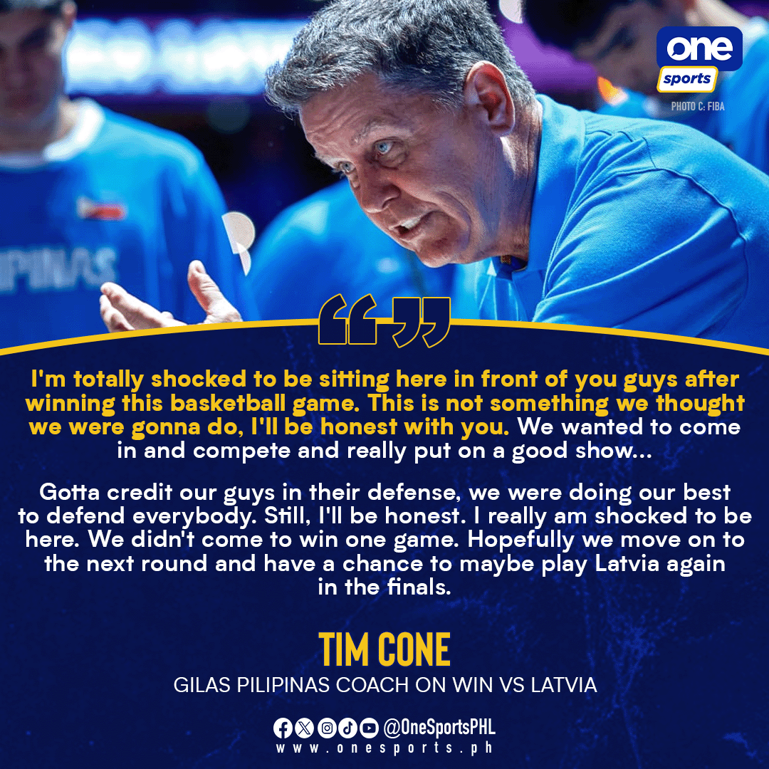 Tim Cone Quotes