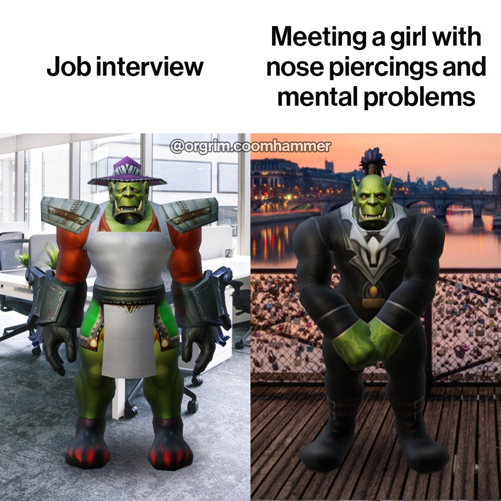 Wow Orc Memes World Of Warcraft On X: "STOP!