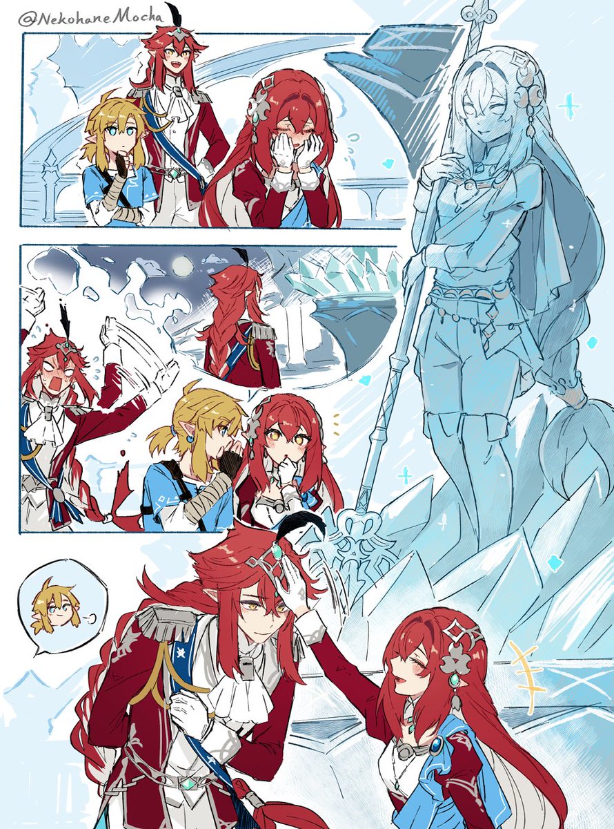 「戦闘描くのは難しい😭 」猫羽モカ️☕CWT-S18/NiCE兔06の漫画