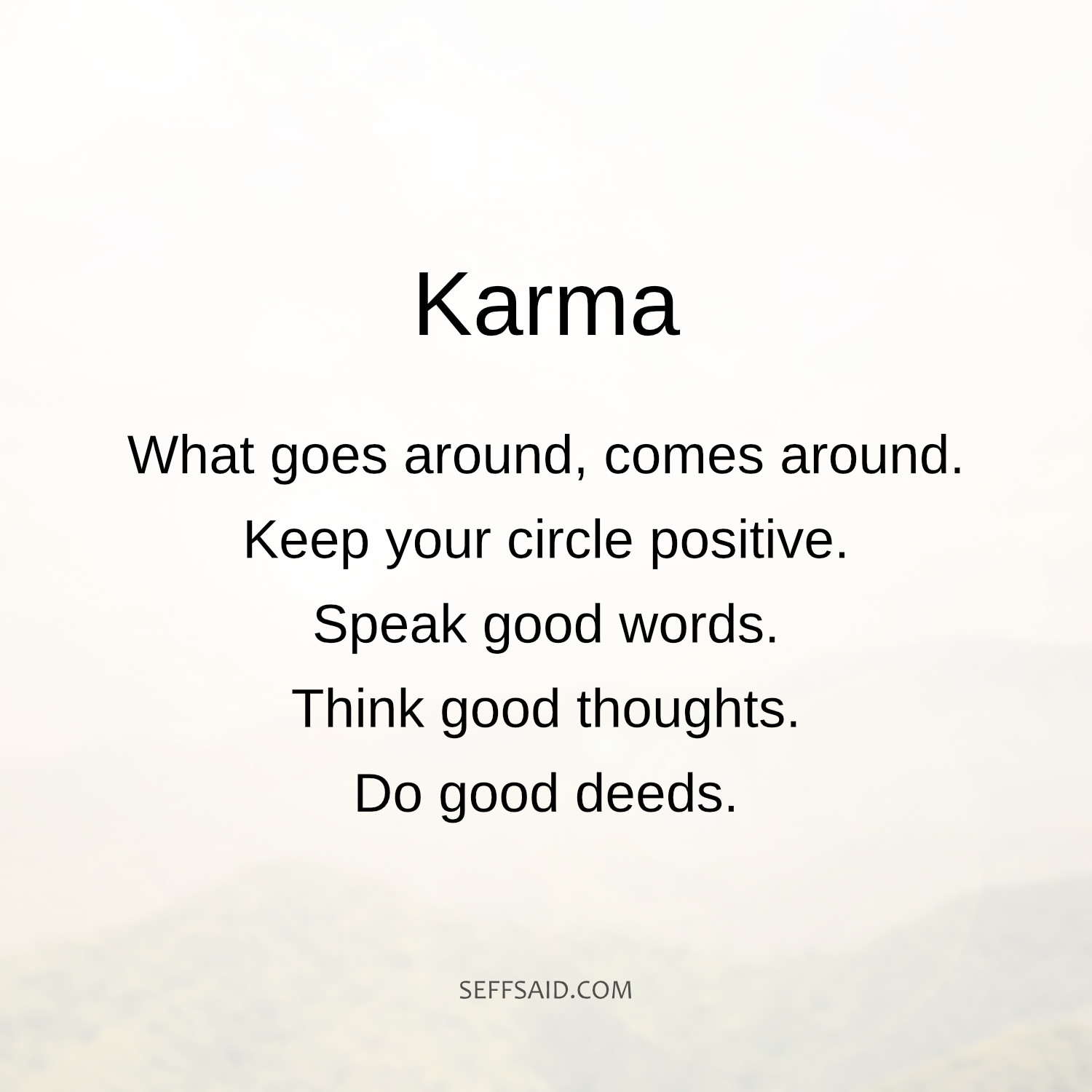 Karma Circle Meaning