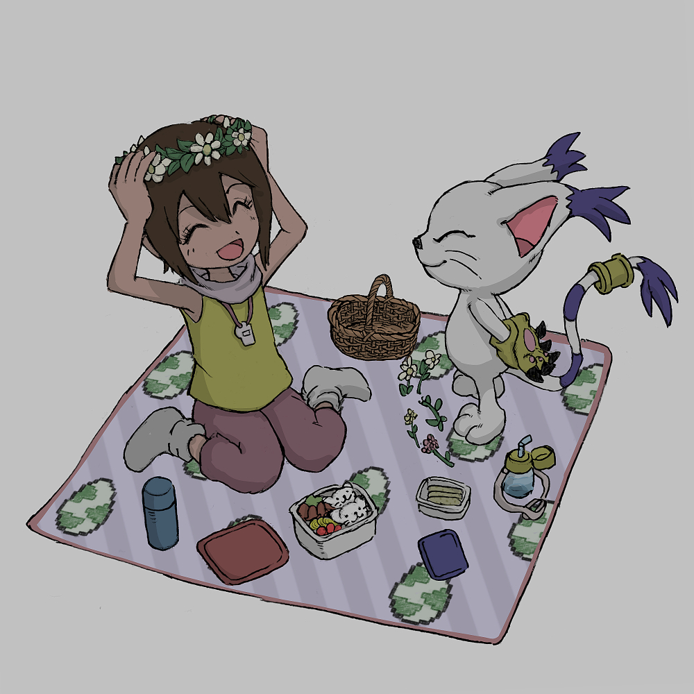 「パートナー2#デジモン#Digimon 」|takeuchiのイラスト