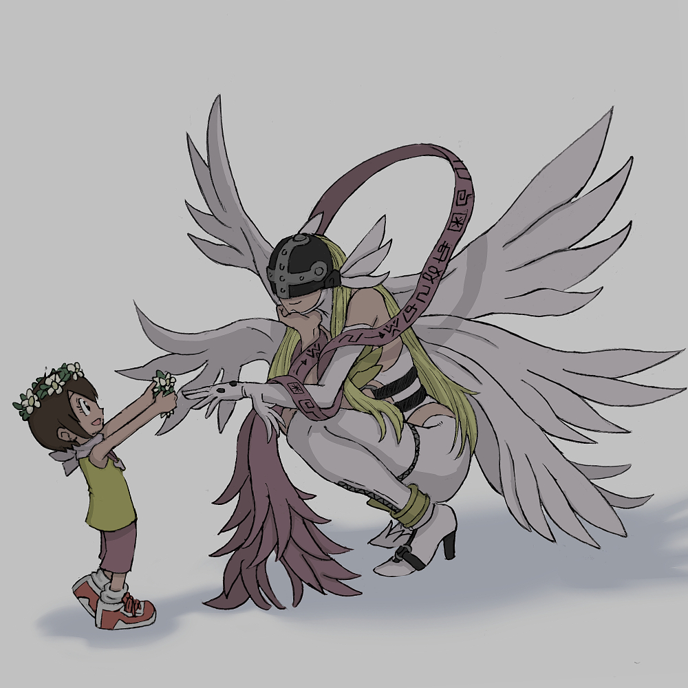 「パートナー2#デジモン#Digimon 」|takeuchiのイラスト