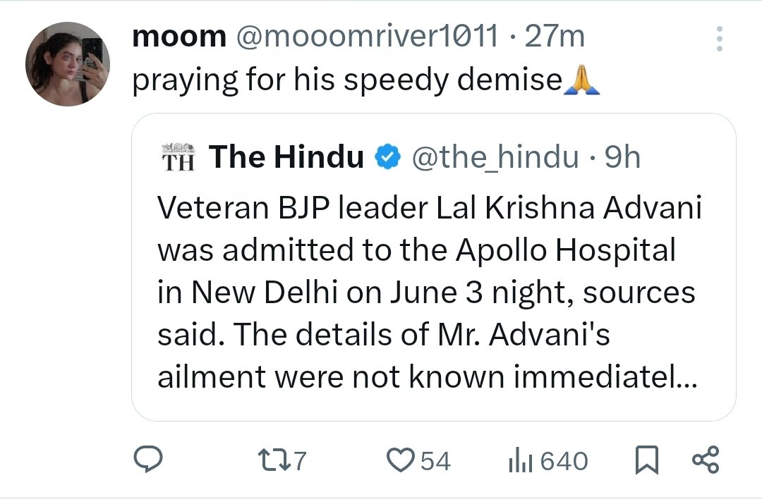 Last time this grill made a genocidal remarks against Brahmins and got ...