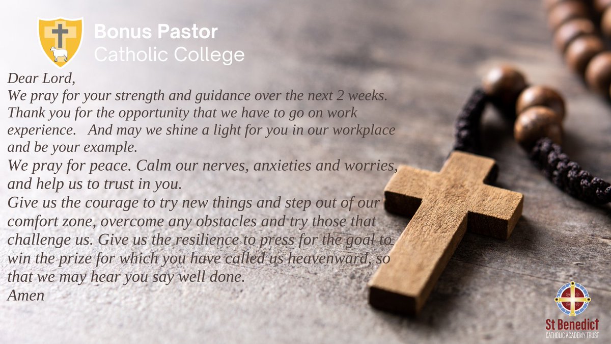 Welcome to Bonus Pastor Catholic College