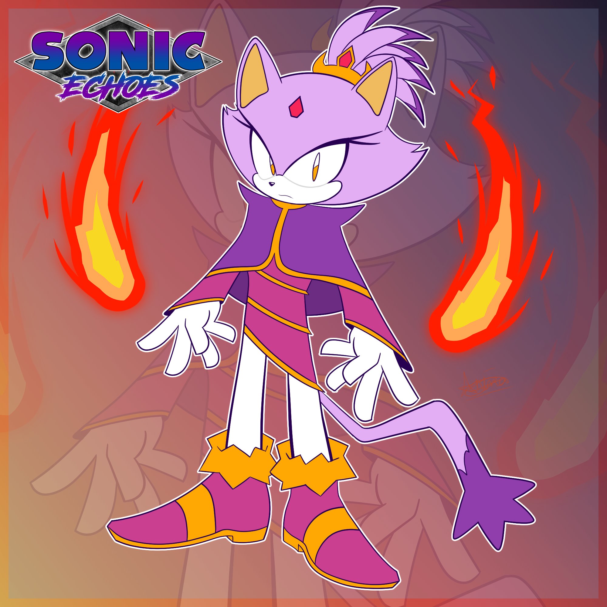 Sonic Boom Blaze The Cat Blaze The Cat Sweggyllamaqueen