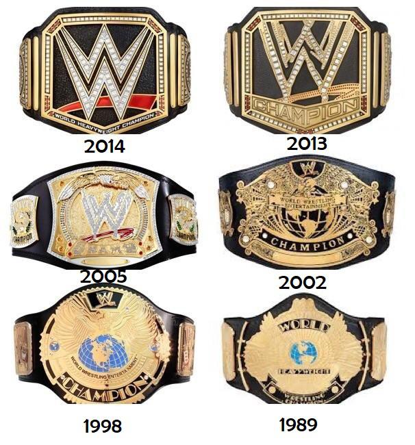 Wwe World Heavyweight Championship Belt Designs WWE World Heavyweight